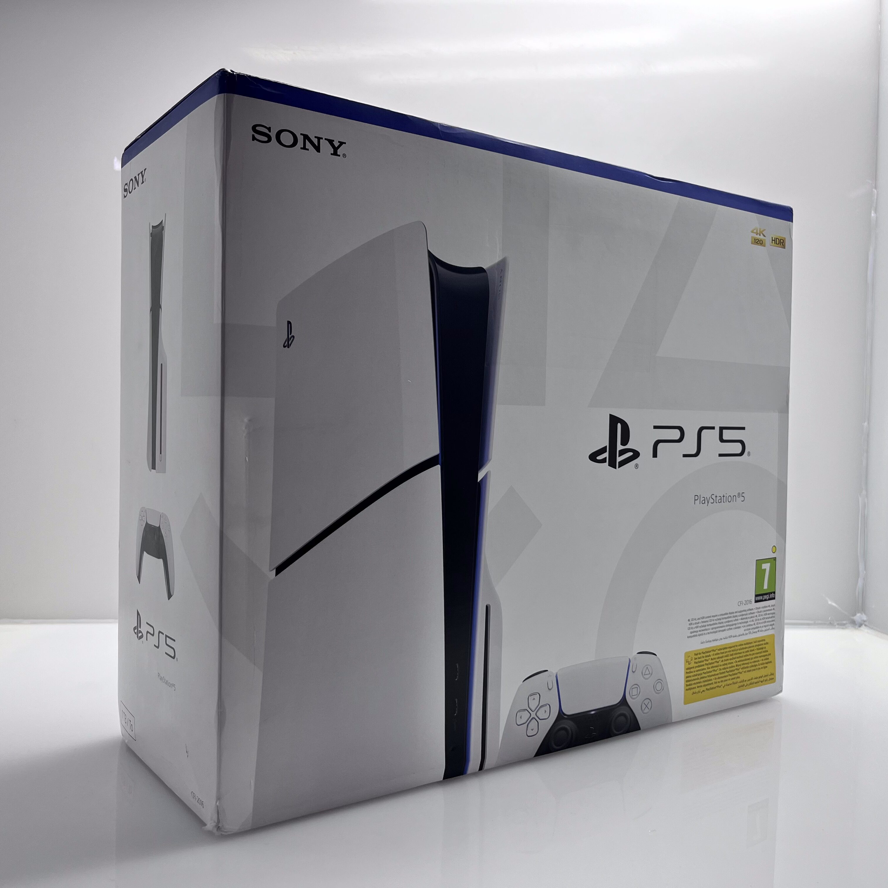 Buy Used Playstation 5 Slim Physical Edition 1TB White - Sealed + 3 ...