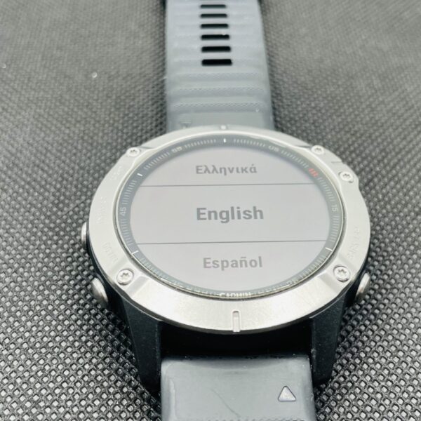 Garmin Fenix 6 Silver (3 Month Warranty) - With Black Straps | Epic ...