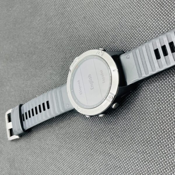 Garmin Fenix 6 Silver (3 Month Warranty) - With Black Straps | Epic ...