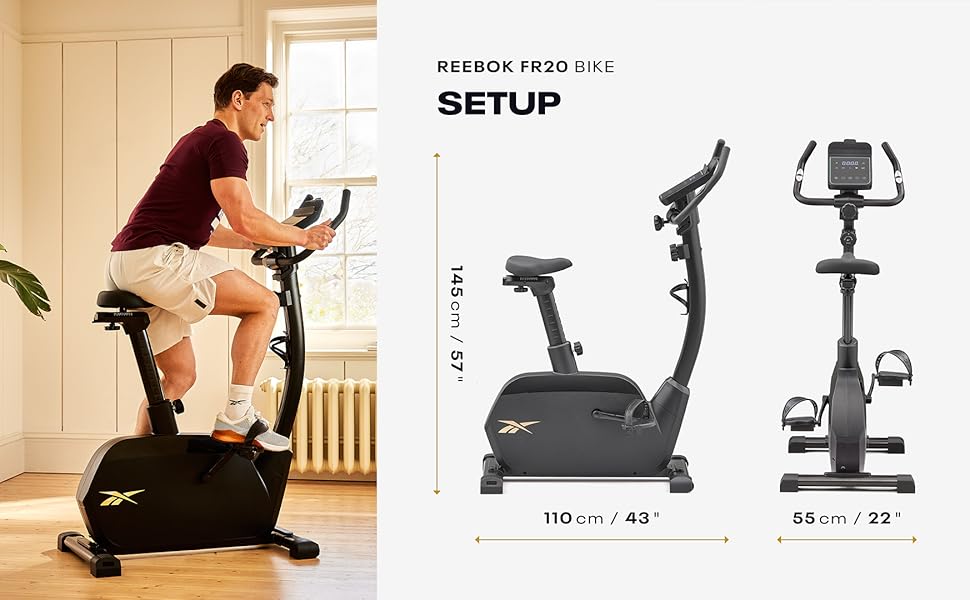 Reebok FR20 floatride Exercise Bike (Grade A) | Shipping Not Incl ...