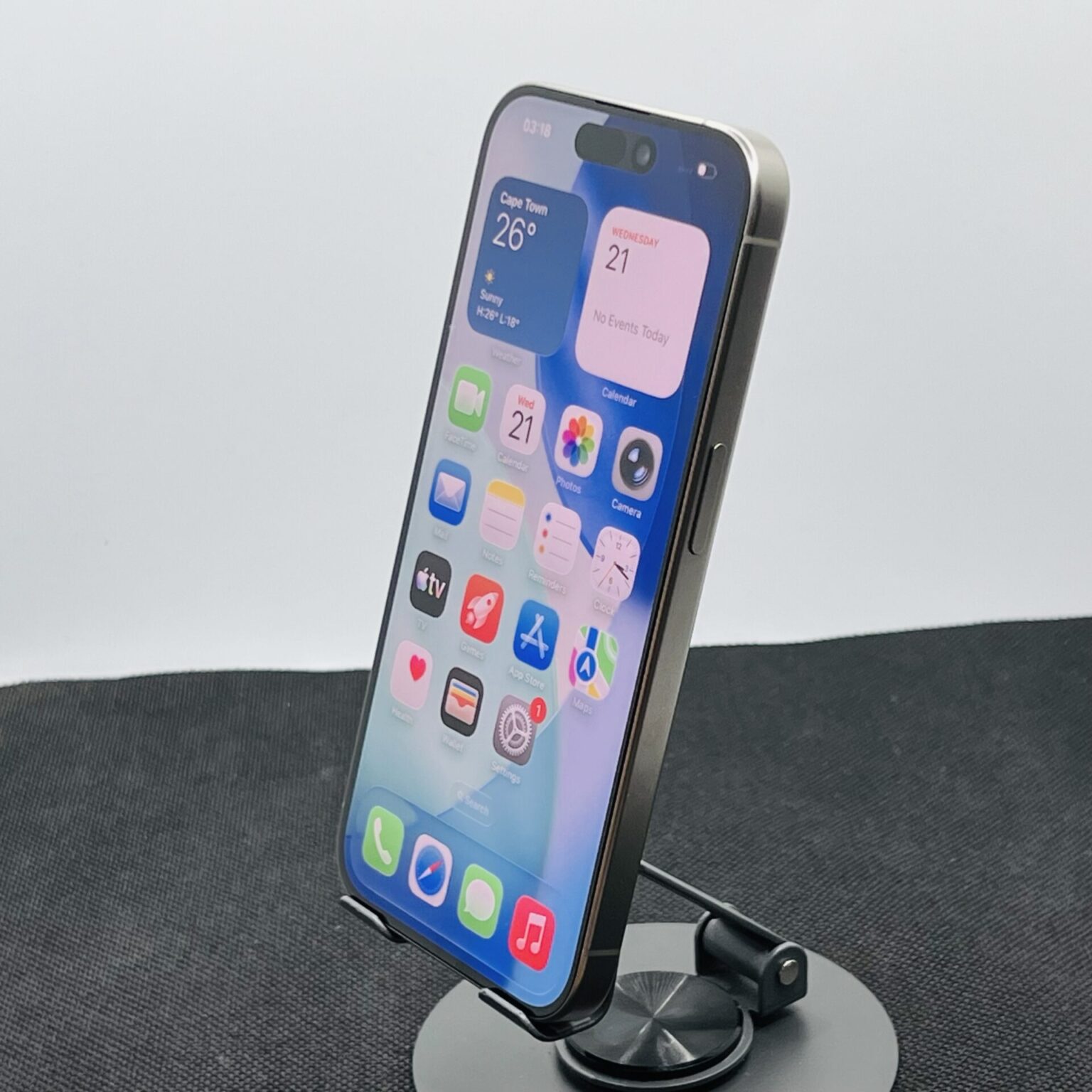 Apple iPhone 15 Pro 128GB Natural Titanium – (Grade B) | Epic Deals SA