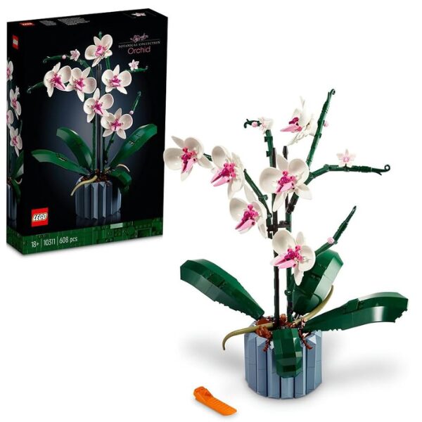 LEGO® Icons Botanicals Orchid Artificial Plant Building Set 10311 ...